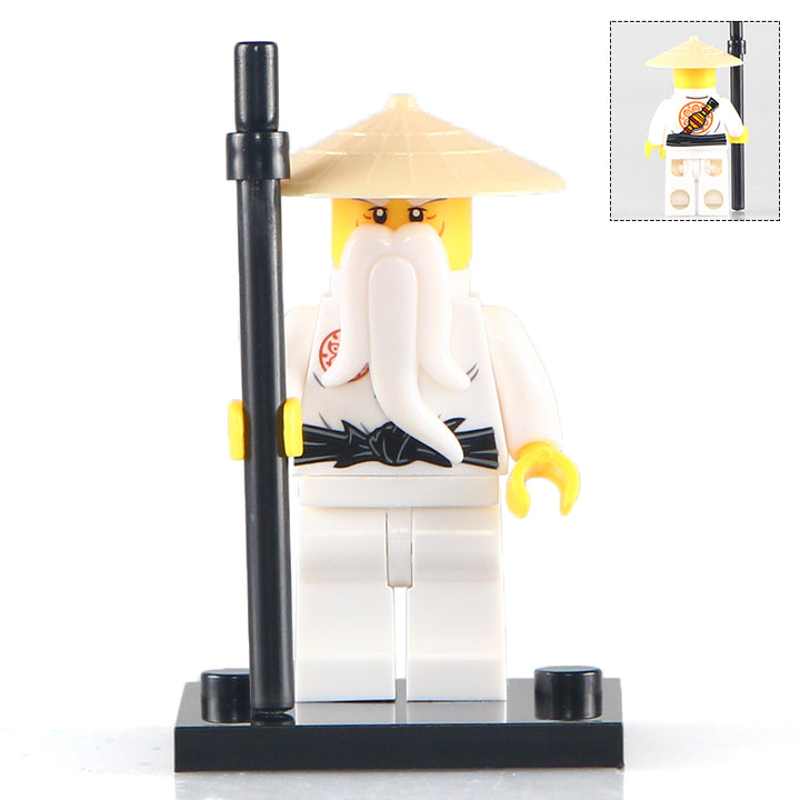 Master Wu Minifigure – Minifigure Bricks